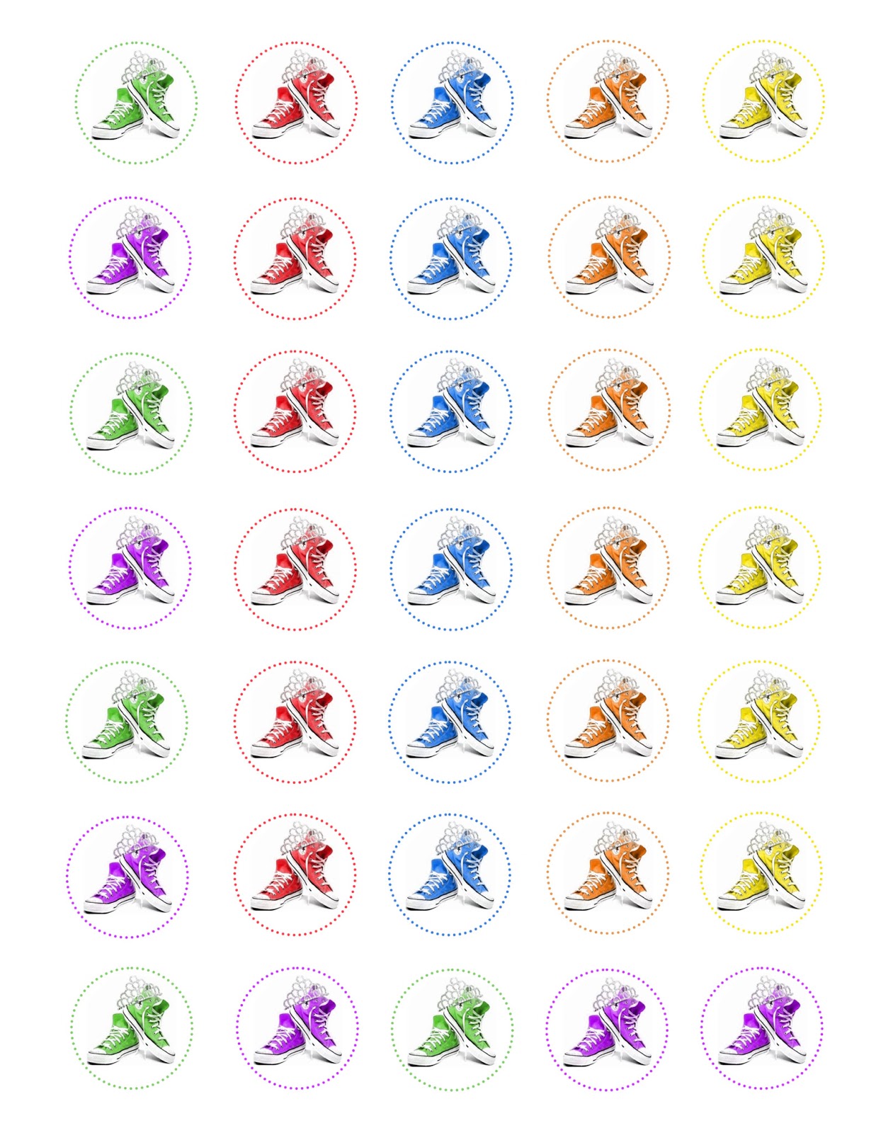 Frolicking Night Owl: Printable for New Beginnings - The Right Shoes