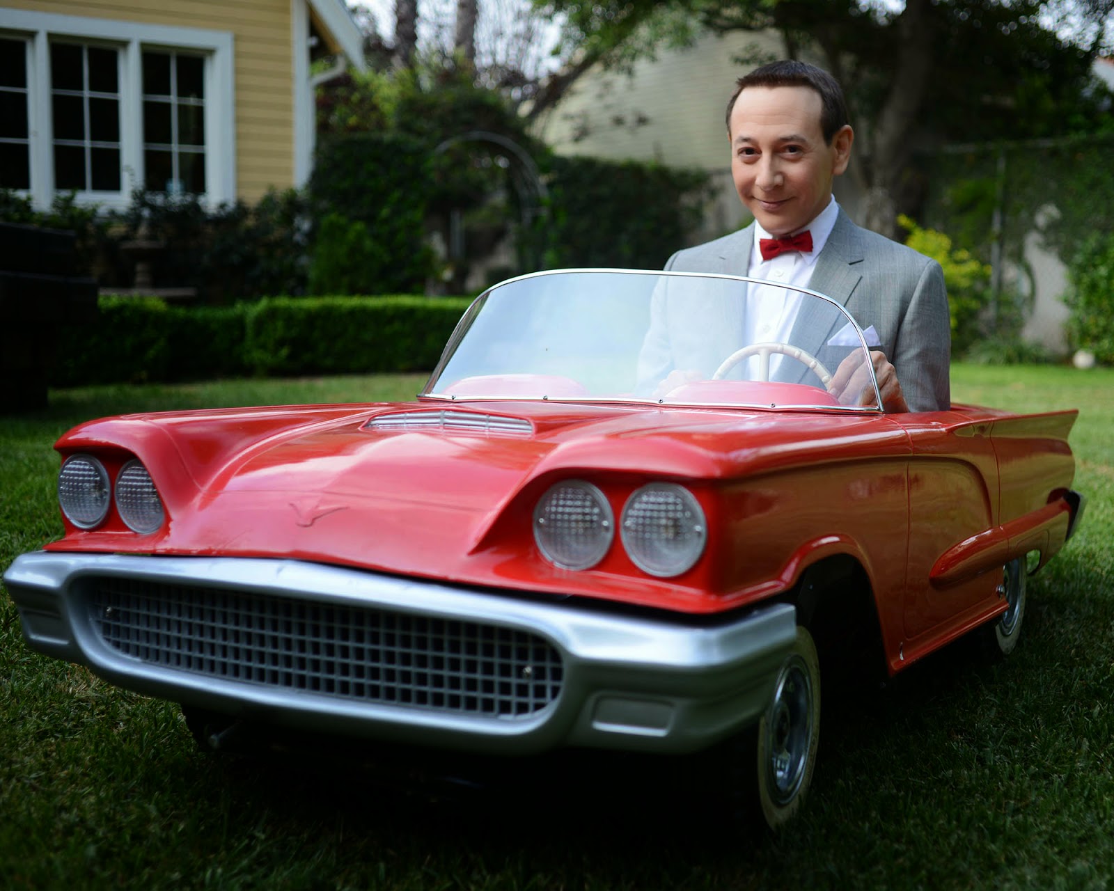 Check Out Pee-Wee's New Rides In Set Photos From 'Big Holiday'
