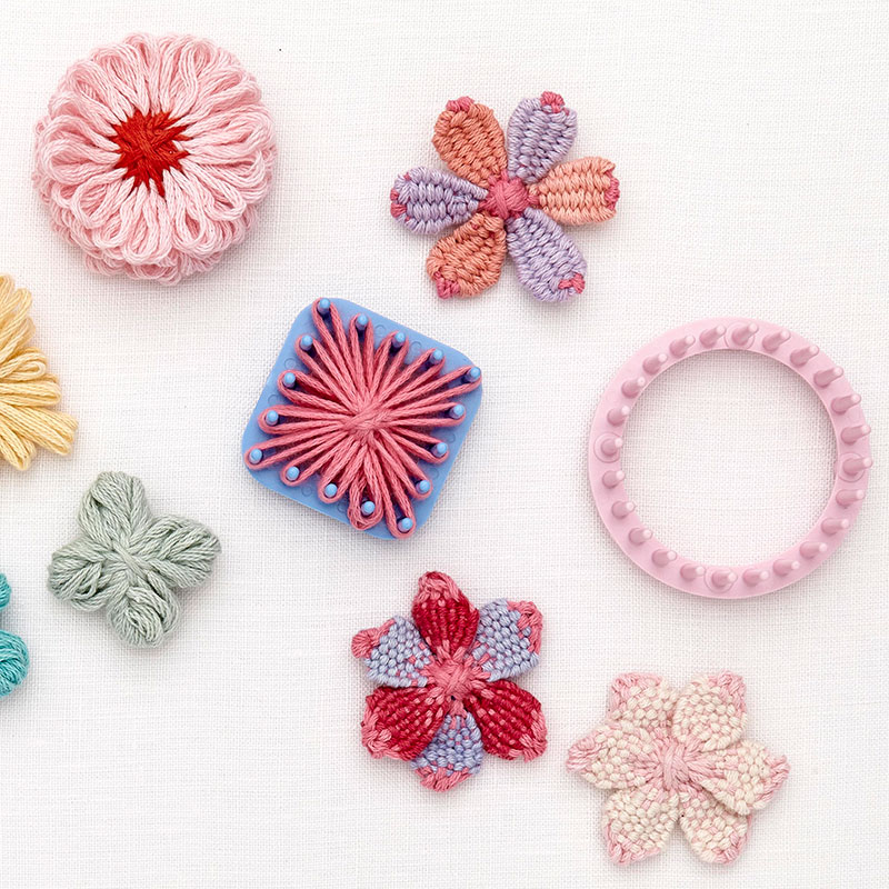 notyourgranny'scrochet: Crochet Loom Blooms