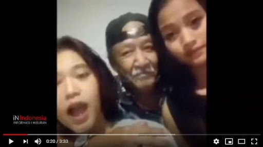 Ini Sosok Mbah Kung, Pria Tua yang Kerap Unggah Video dengan Wanita Muda Kini Sedang Sakit