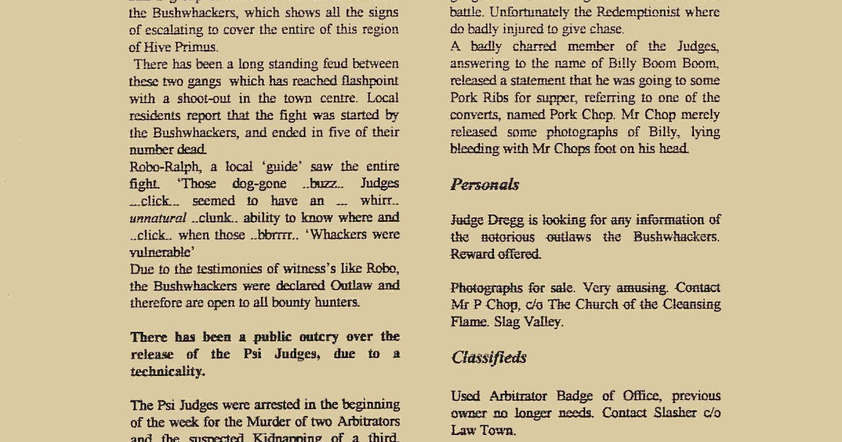 The Slag Valley Bullett: Slag Valley Star #1