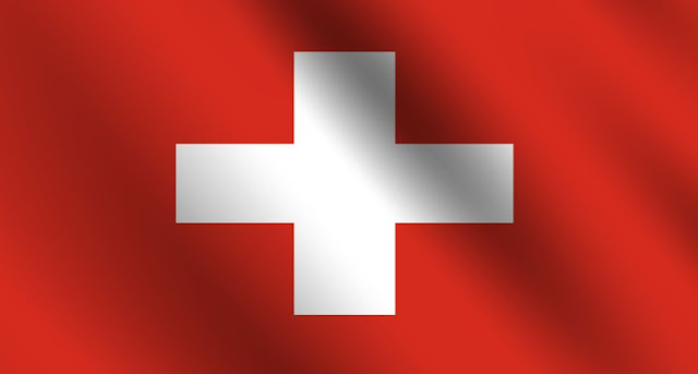 Which country has a White Cross on its flag?