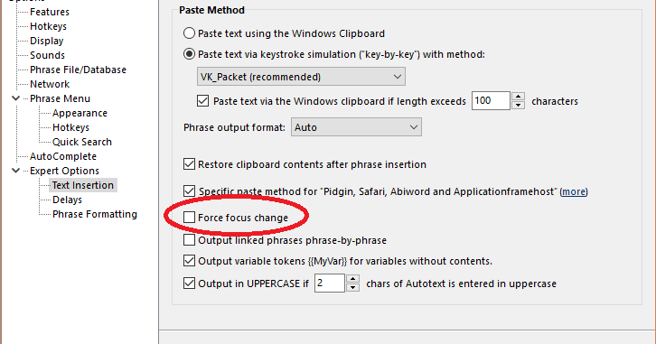 Arvind Gaba's Technology Blog: Phrase Express Not Working Correctly in ...