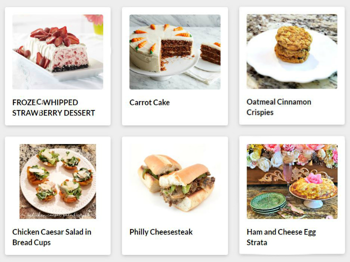 Updated Recipes Generator | Life and Linda