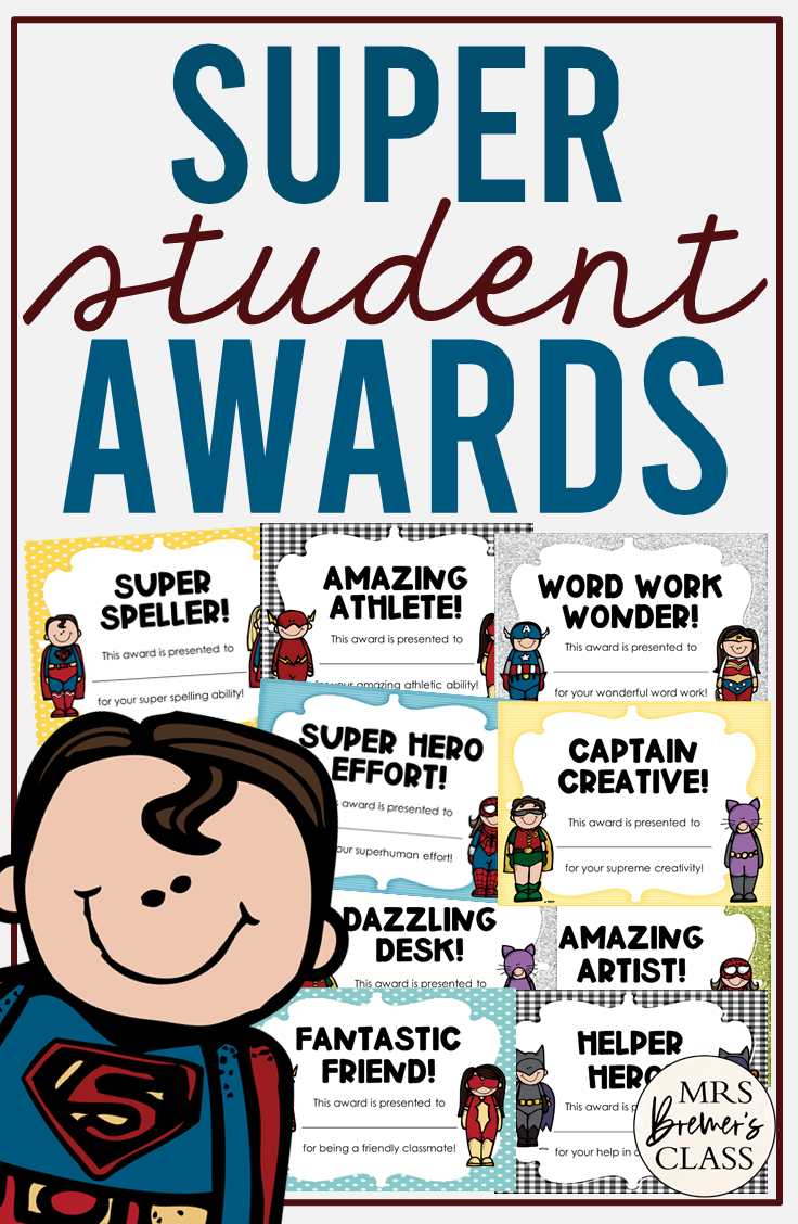 Student Awards | Mrs. Bremer's Class