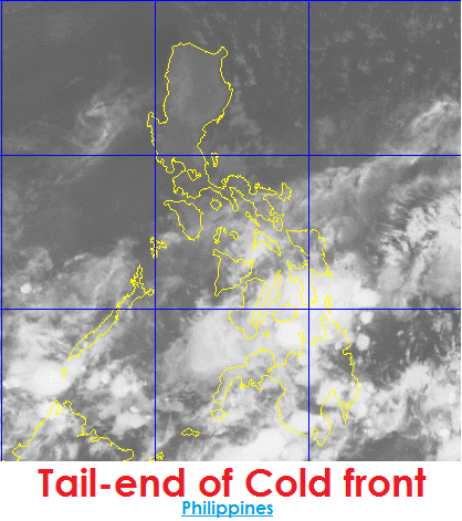 Weather Advisory: Tail of Cold-Front (January 18-20) - PH Trending