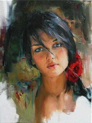 50 Gorgeous Women Portrait Paintings from All Around the World