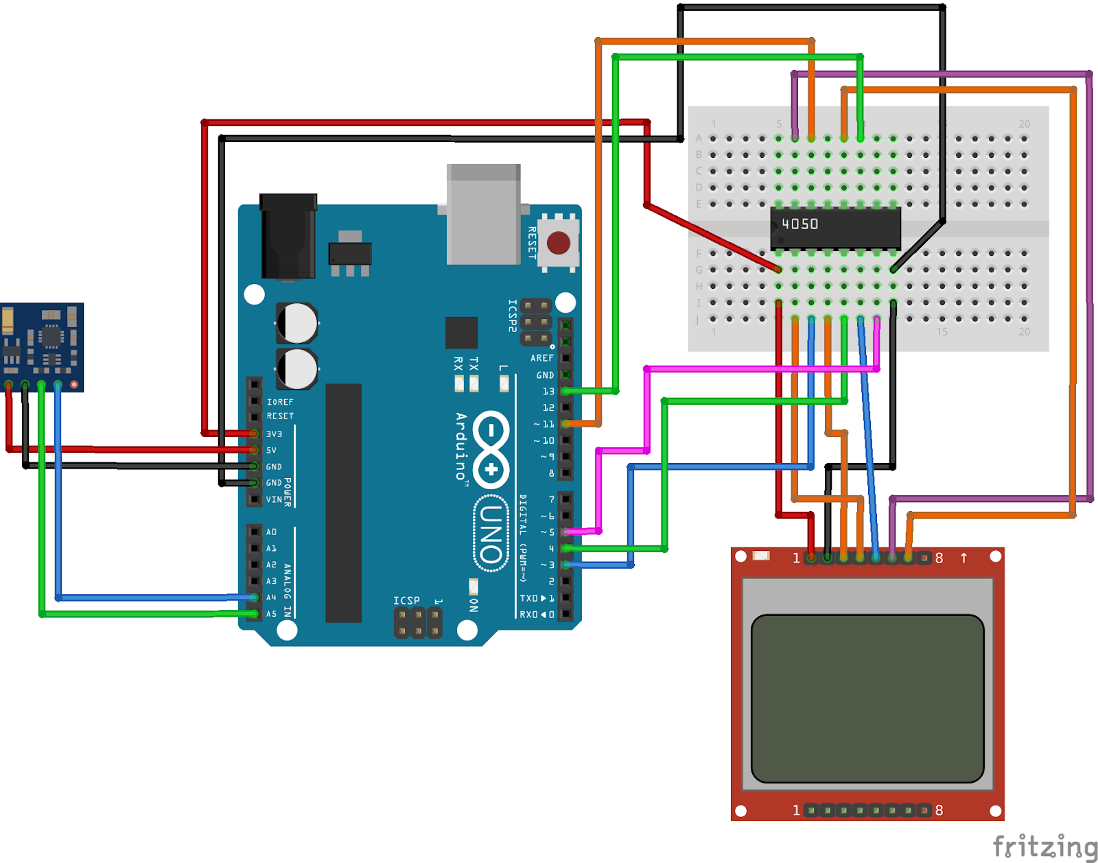 Électronique en amateur: Fabrication d'une boussole avec le module ...