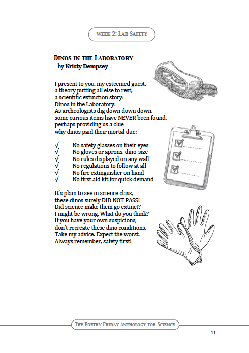 Poetry for Children: PFAS: “Dinos in the Laboratory” by Kristy Dempsey