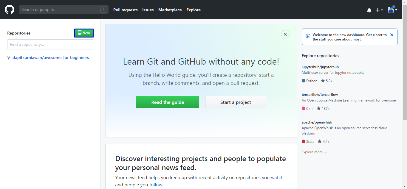 KN: CARA MENGGUNAKAN GIT DAN GITHUB