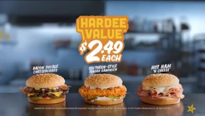 Hardee's Releases Trio of $2.49 "Hardee Value" Sandwiches / Burgers