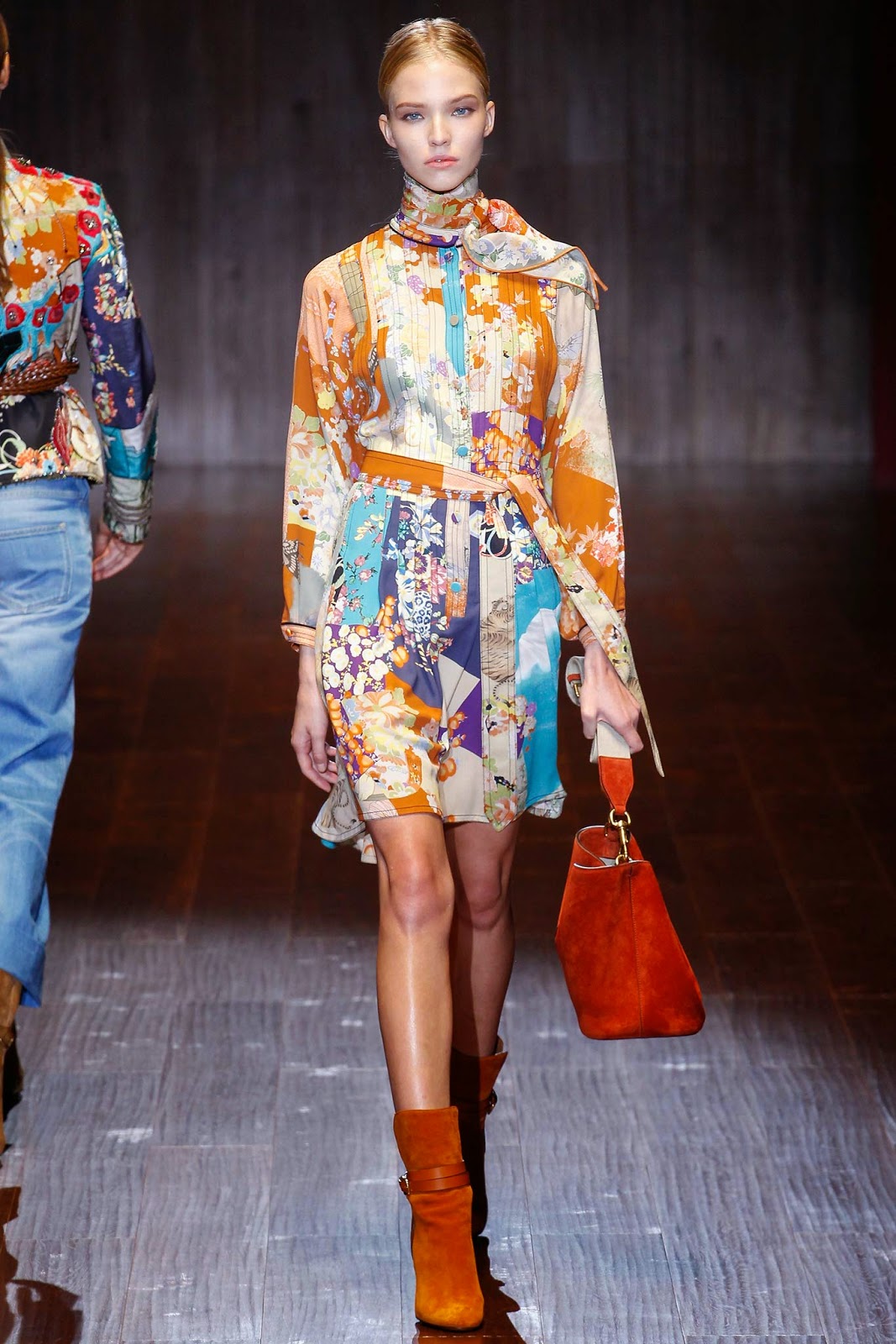 fashionstrendswomen: Gucci 2015 Les modèles de robe printemps été, la ...