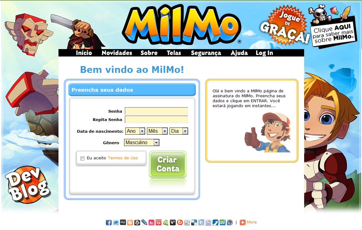 Milmo game 3D