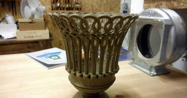 COME STAMPARE CON SIMPLIFY3D E FILAMENTI METALLICI UN VASO DEL XVII ...