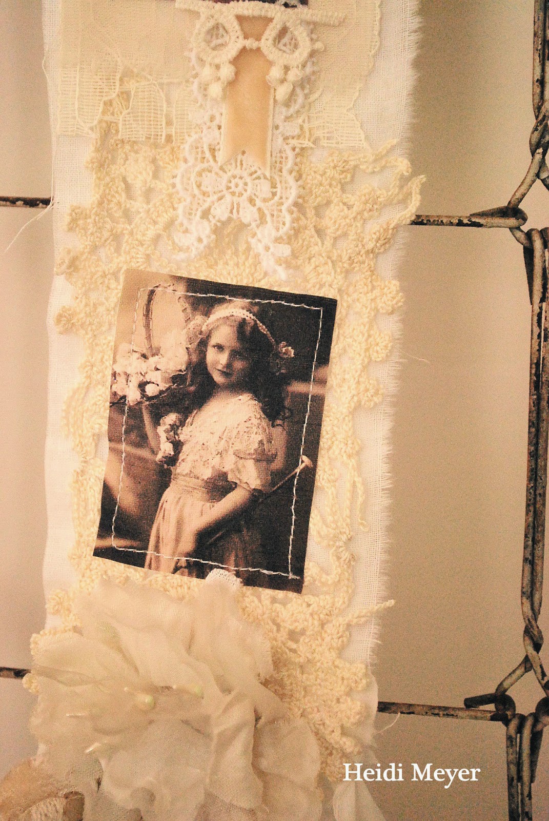 Sugah Beez: Vintage Darlings snippet roll swap