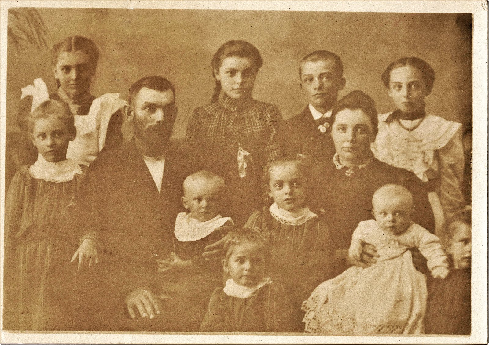 Wenkel Family Research: August and Sophia Wenkel family, photos and ...