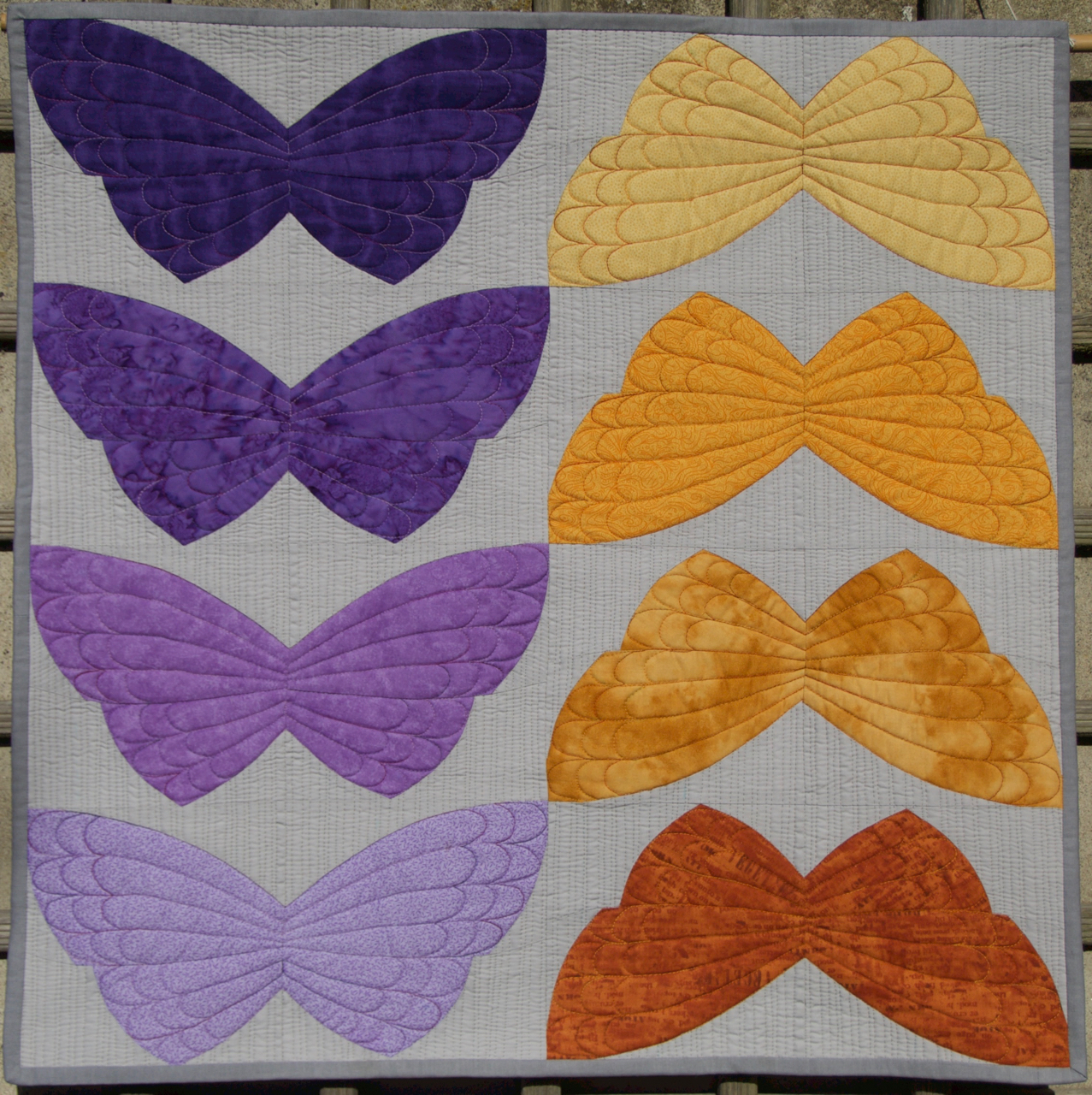 Quilt Art by Lena Pugachova: Curve Pieced Butterfly Block - Free ...