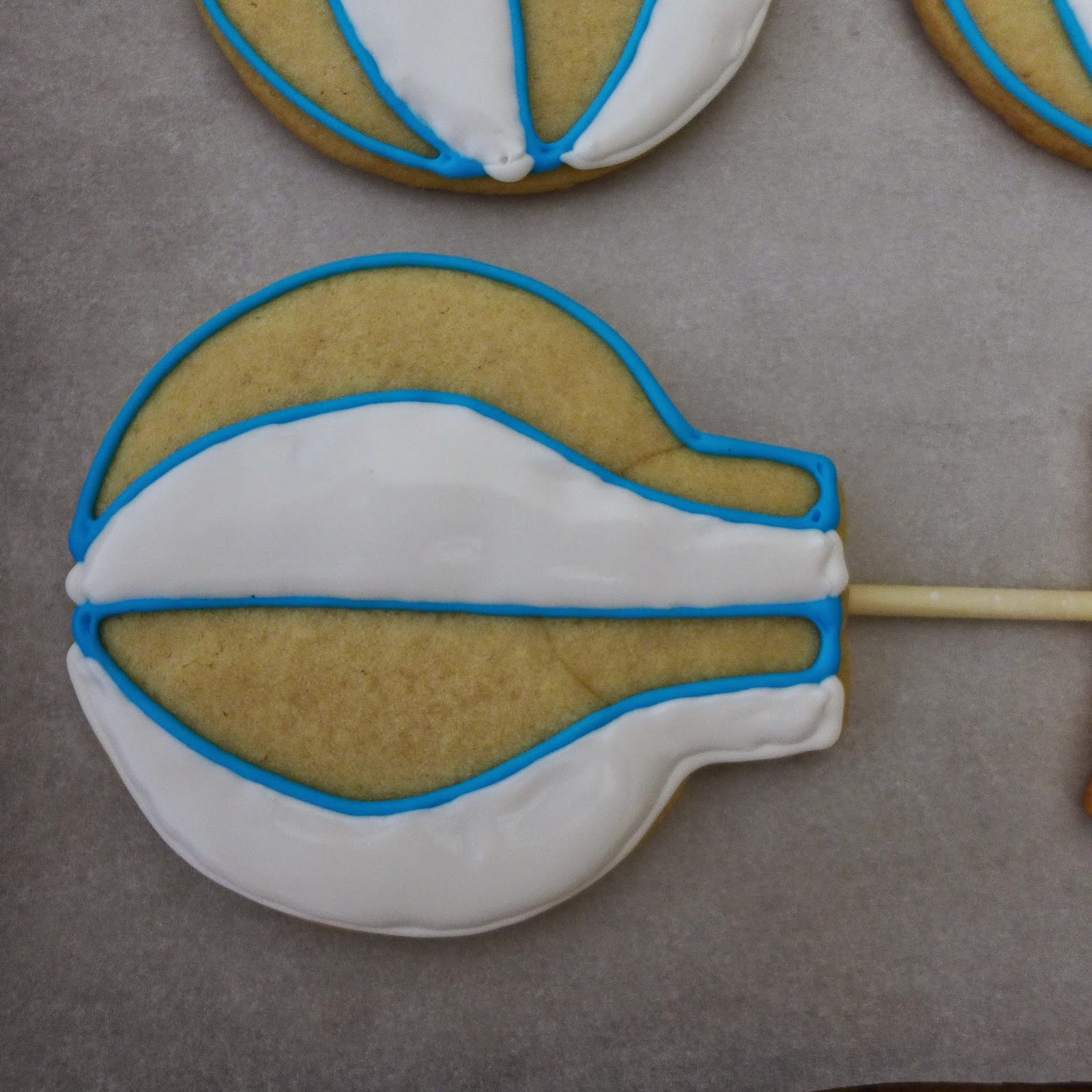 Dough and Batter: hot air balloon shaped cookies