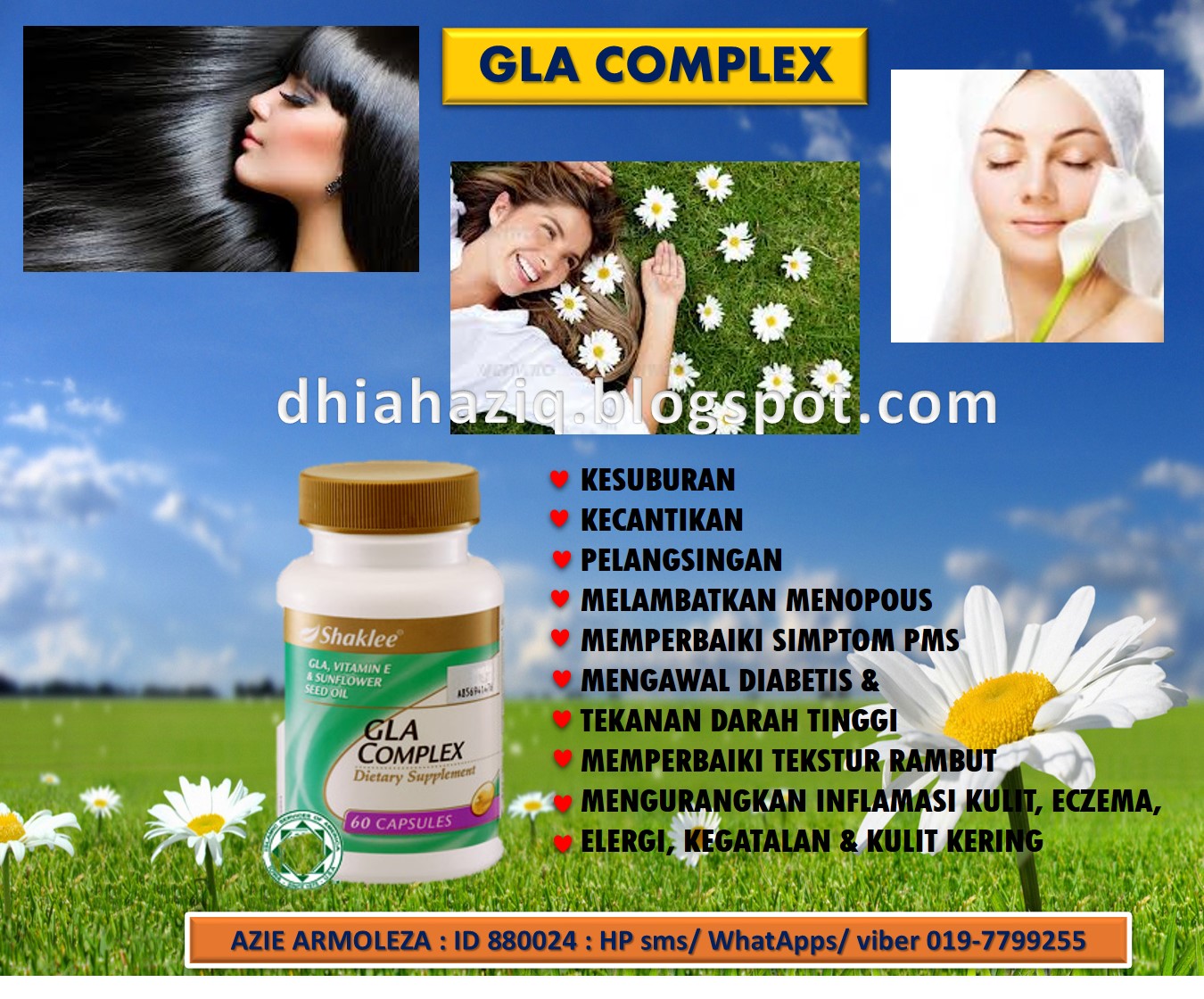 GLA Complex Shaklee memperbetulkan period yang tidak teratur ~ blog ibu ...