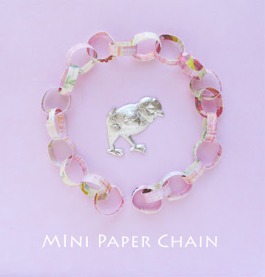 zakka life: DIY Mini Paper Chain