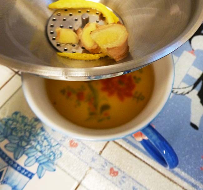 Cook2Cook: Sweet Ginger Lemon Tea