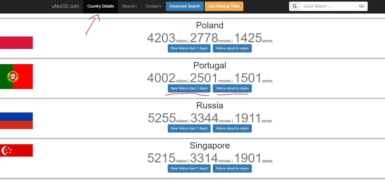 uNoGS - Vê os títulos da Netflix disponíveis por país e as novidades ...