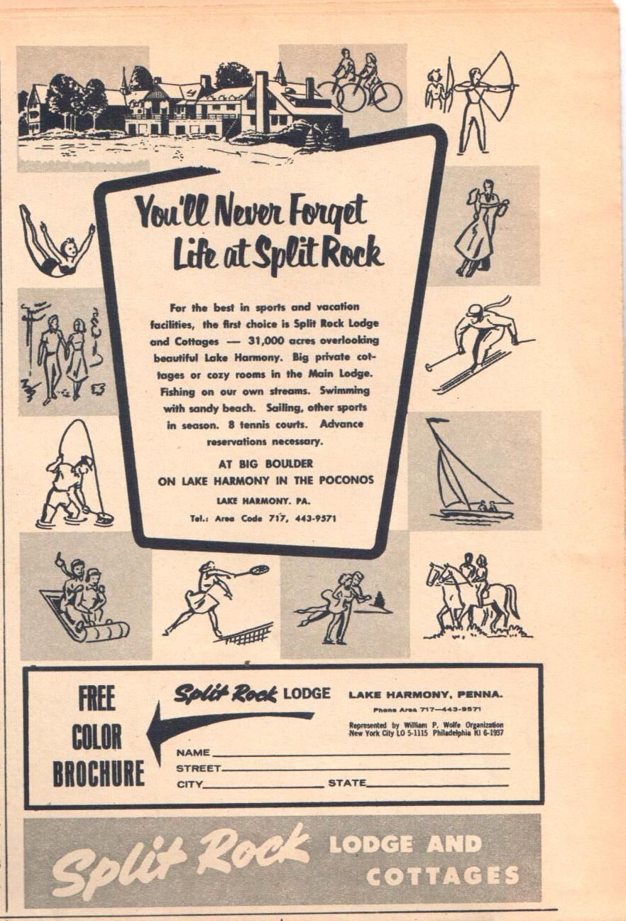 Split Rock Ski Area, Lake Harmony, PA