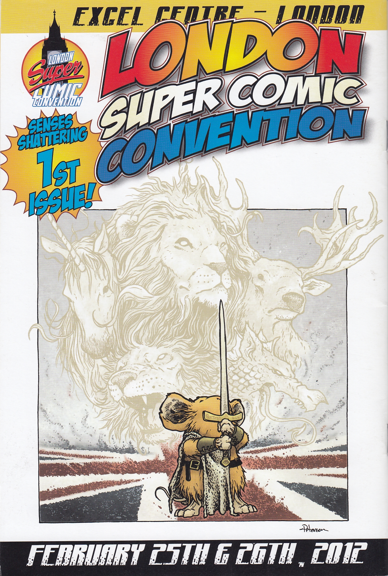 Boys Adventure Comics: London super comic convention, 2012-2017