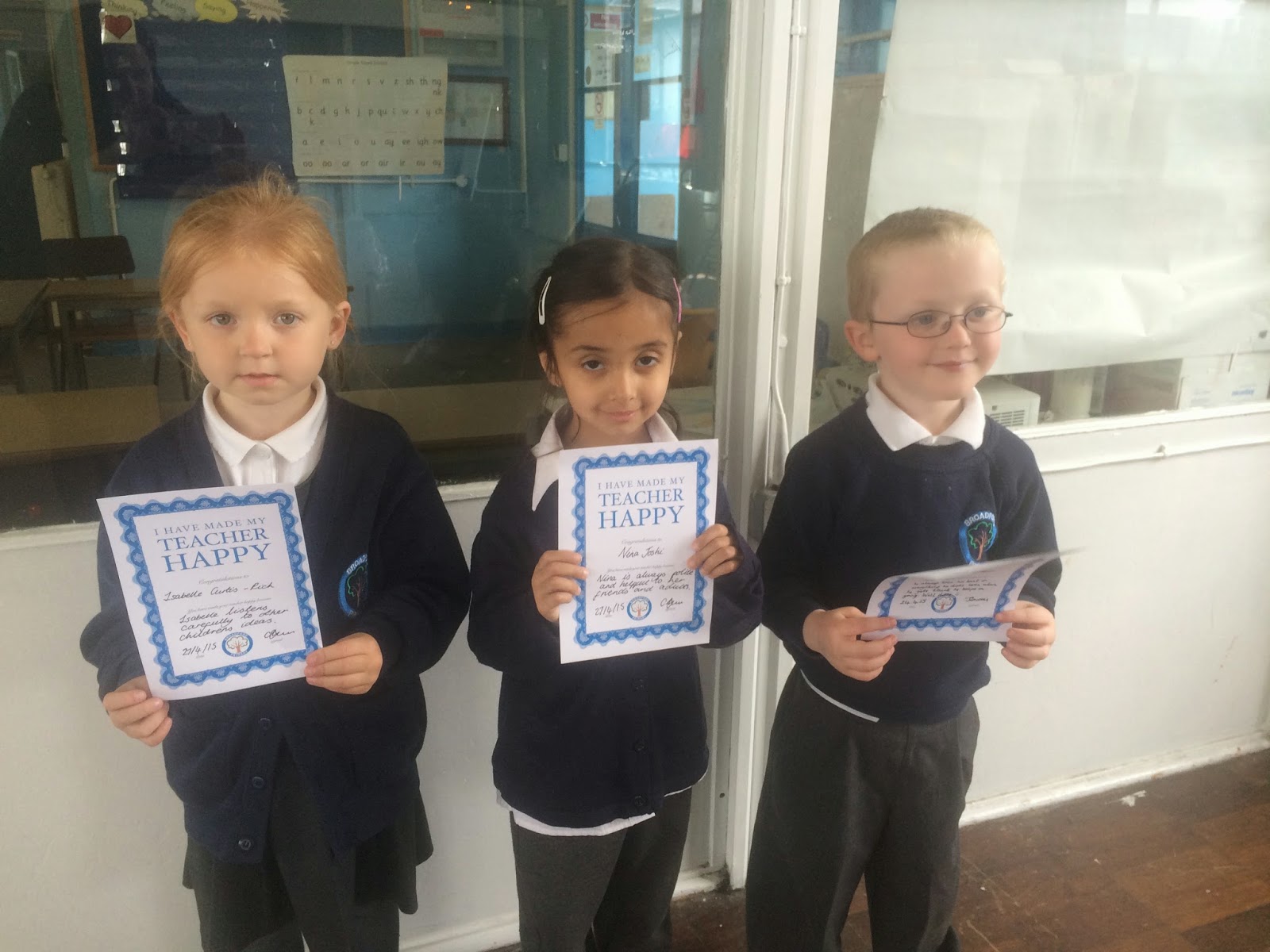 Broadford Primary: I have Made My Teacher Happy