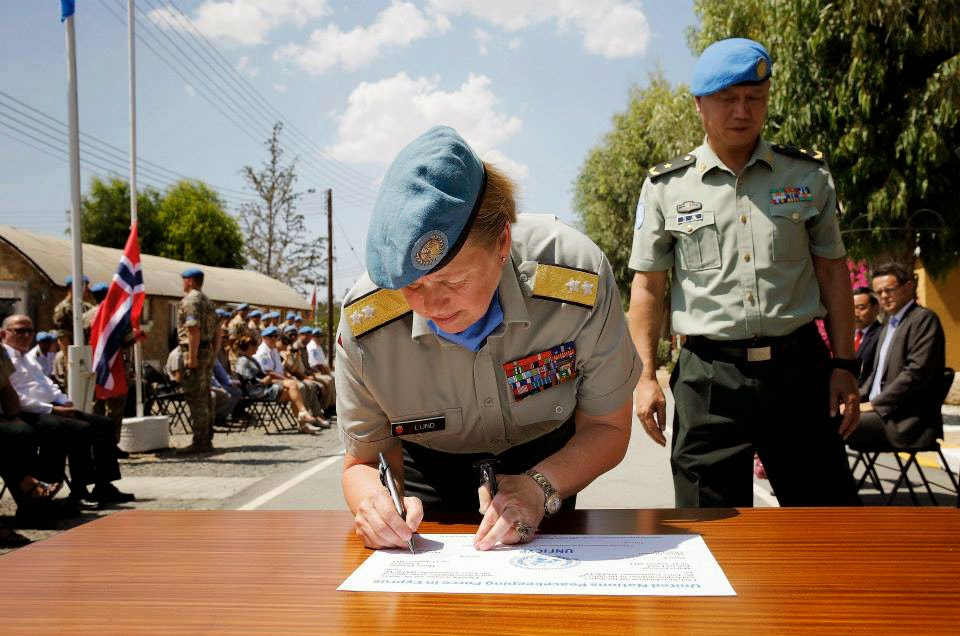 Cyprus: First UN female force commander takes reigns in Cyprus | Mike ...