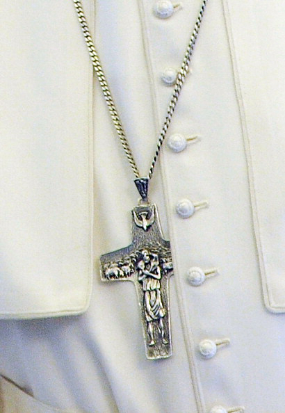 The Saint Bede Studio Blog: Pectoral Cross of Pope Francis