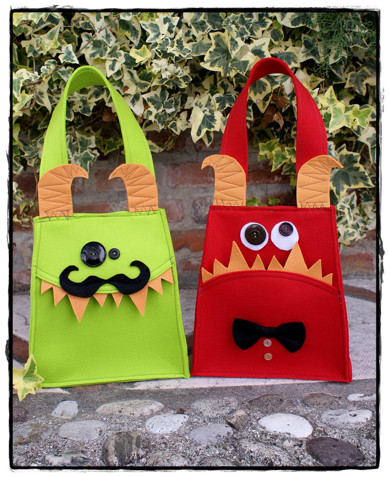 Creative Compulsive: Monster Bags