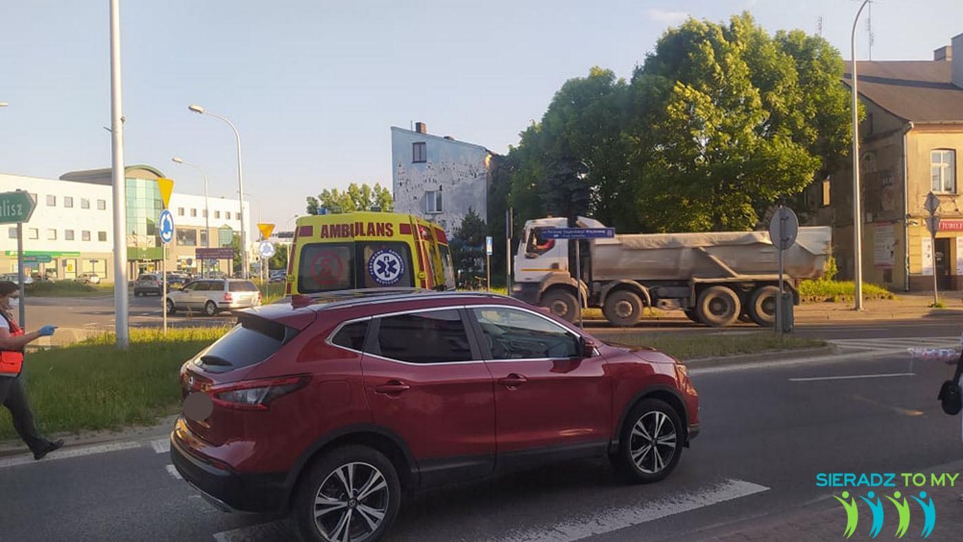 SIERADZ TO MY: Potrącenie na oznakowanym przejściu dla pieszych
