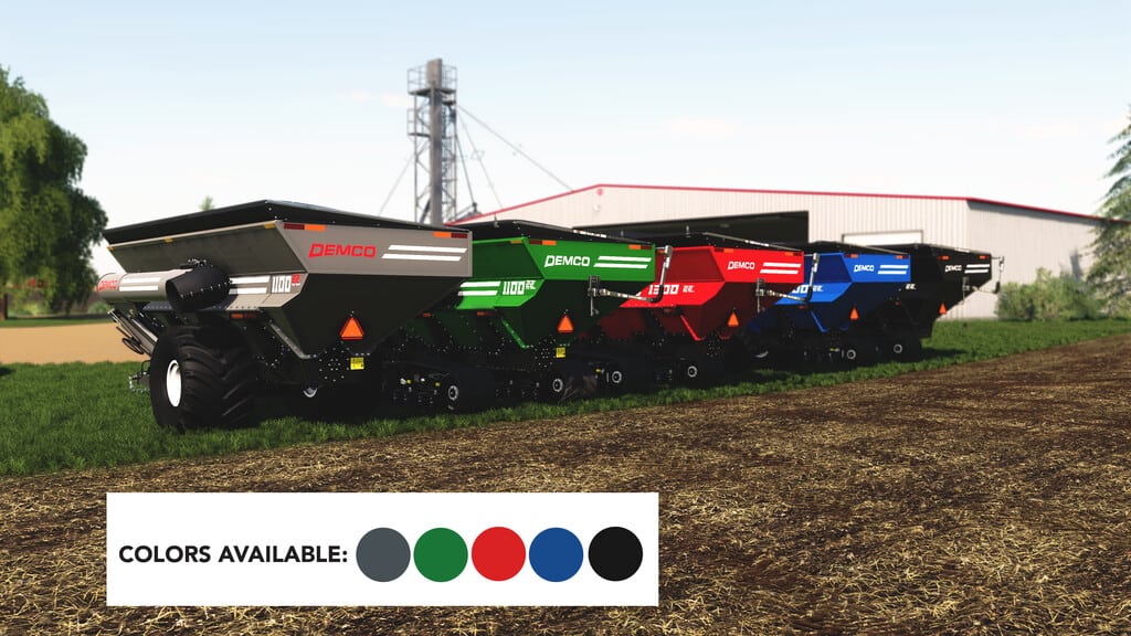 FS19 Demco 22 Series Grain Carts v1.0 - FS 19 & 22 USA Mods Collection