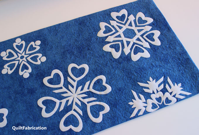 Snowflake Table Runner