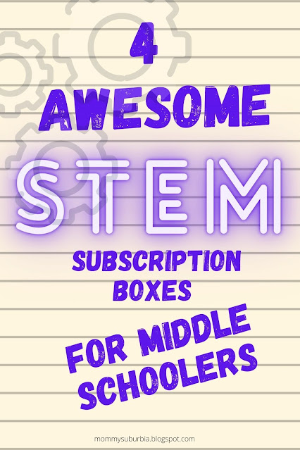 Mommy Suburbia: 4 Super Cool STEM Project Kits For Middle Schoolers