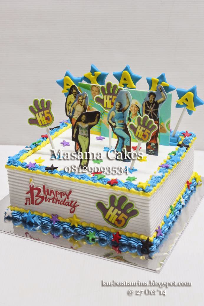 Masama Cakes: Hi Five Birthday Cake For Ayaka...
