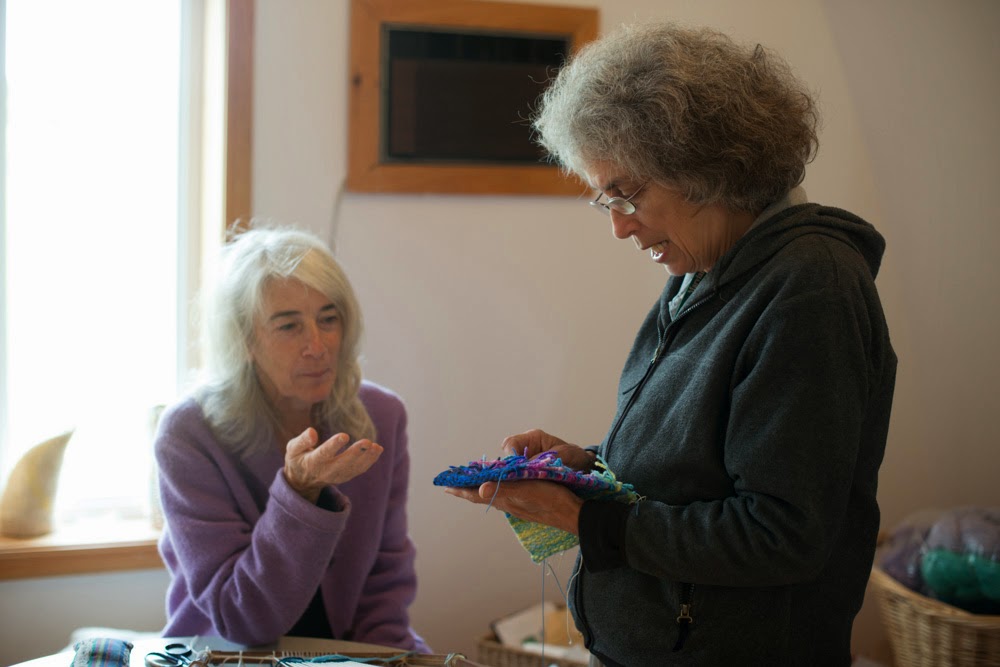 Moon Rain Centre: Working forward in Tapestry...Archie Brennan & Susan ...