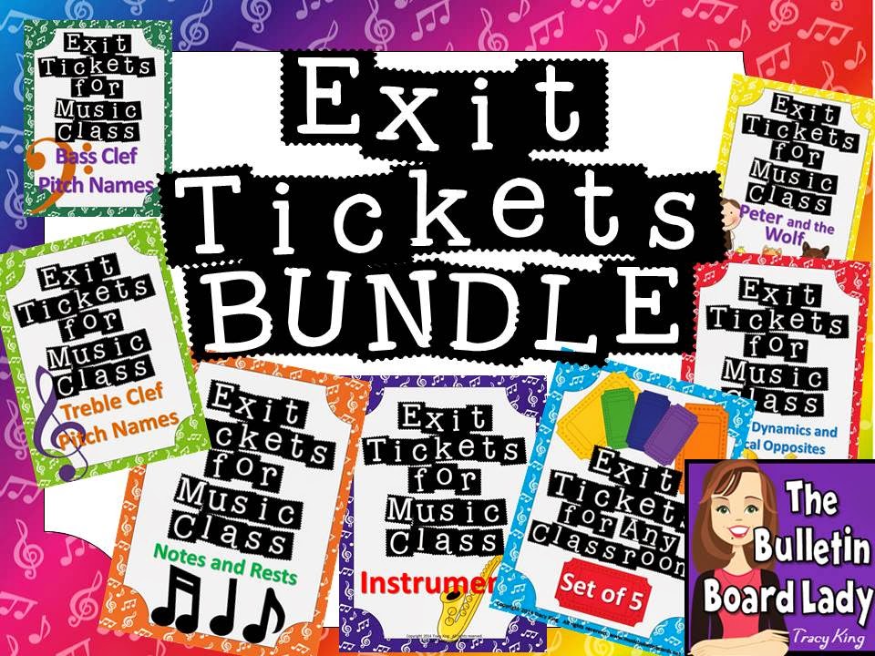 Mrs. King's Music Class: Introduction to Exit Tickets