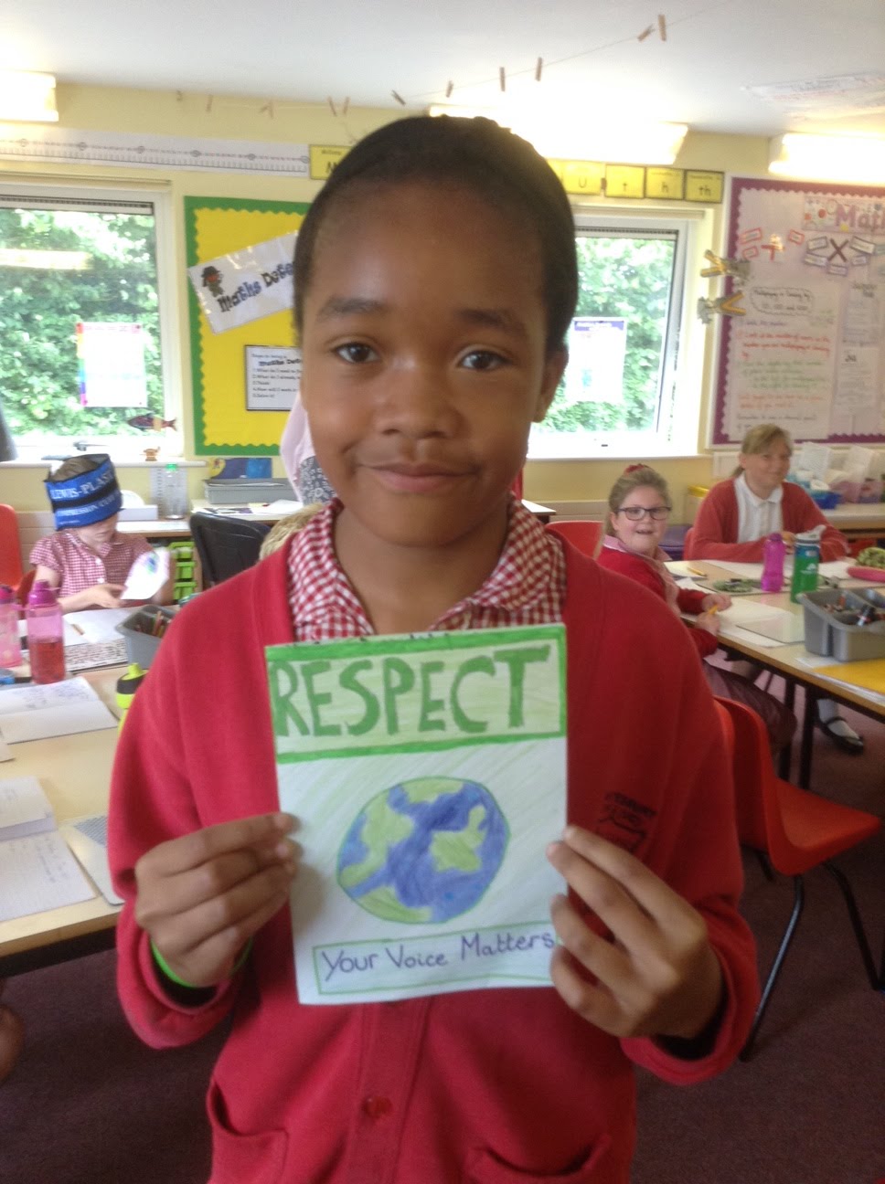 SPS Year 5: Respect Party Campaign Leaflets
