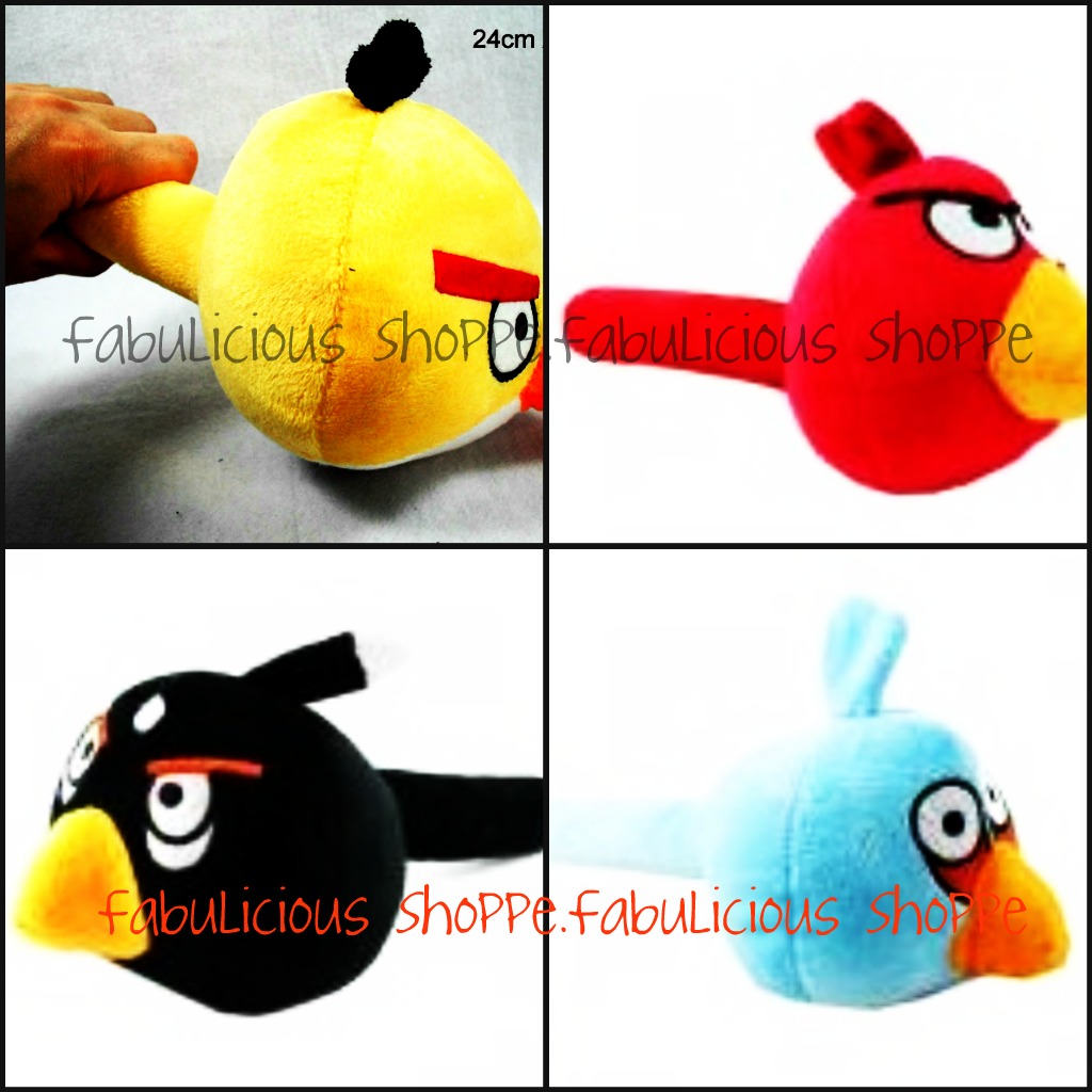 Fabulicious Shoppe: Angry Birds Plush Hammer with Sound