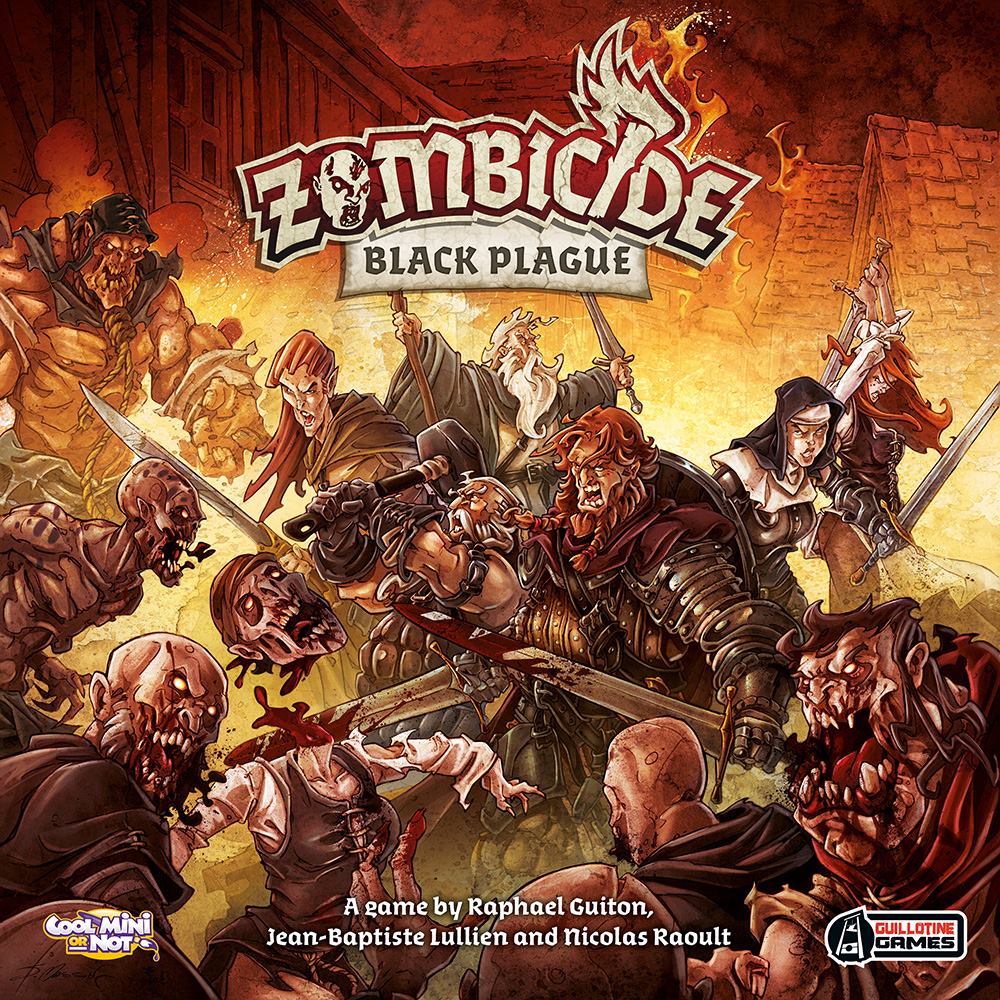 Jarek's Miniatures and Board Games: Zombicide Black Plague - Zombies