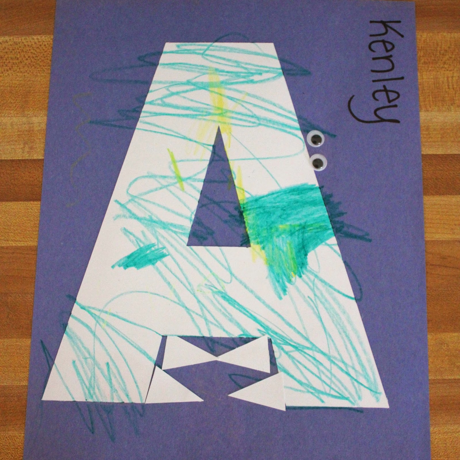 Schoolhouse Ronk: Preschool ABC Crafts