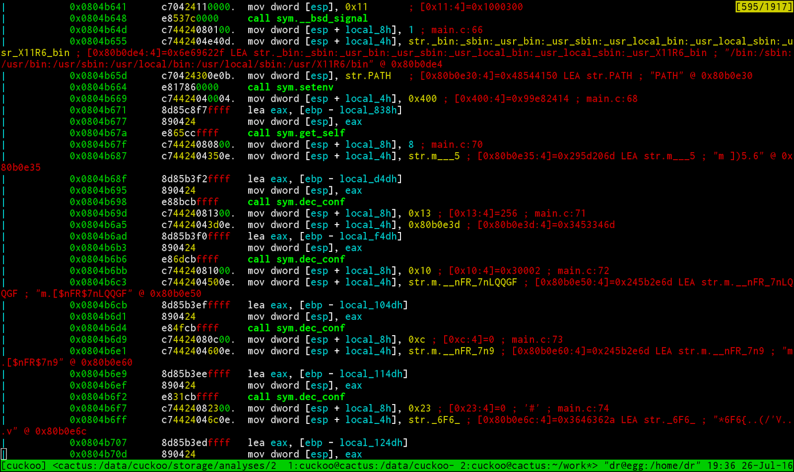 dr's tech memo: Linux/DDoS-Xor.A リバージング