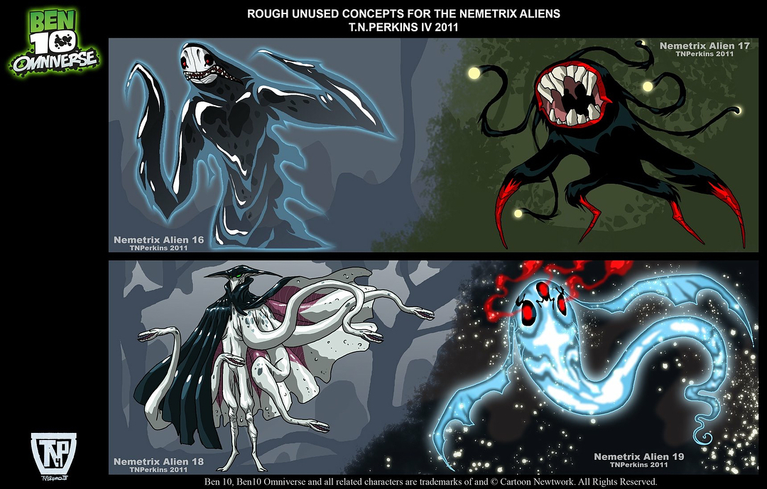 Ben 10 Omniverse Nemetrix Aliens
