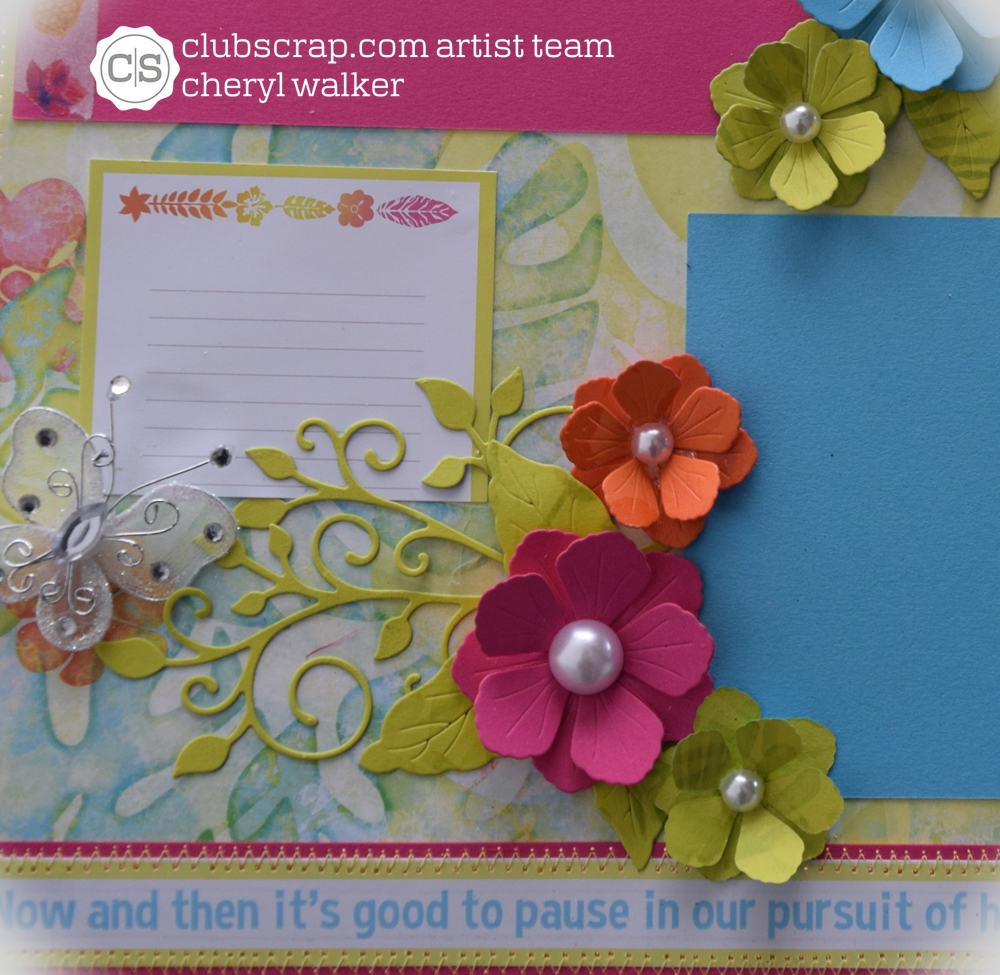 Sweeet Designs By Cheryl: Club Scrap Paradise Blog Hop