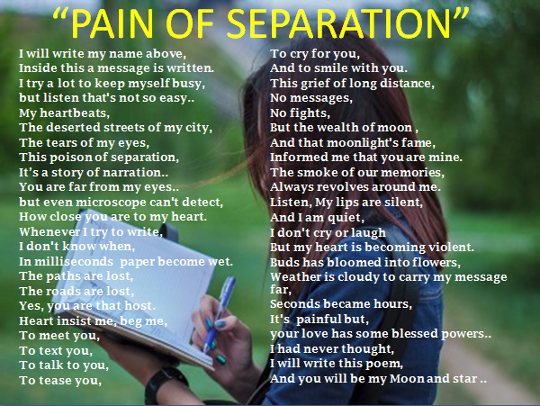 Pain Of Separation