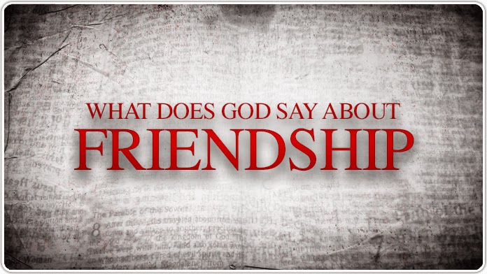 THE CHRISTIAN CASE (Formerly "Reasoned Musings"): Christian Friendship ...