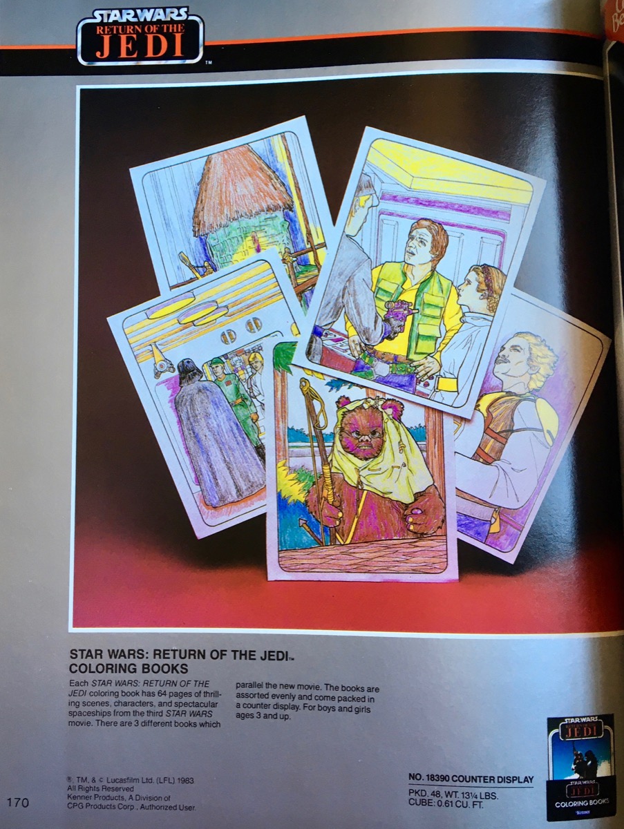 theswca blog: Stay Inside the Lines: Kenner's Star Wars Coloring Books ...