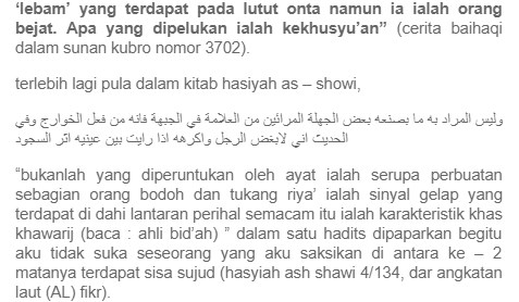 AWAS! Hitam Di Dahi Tanda RIAK & Solat Tak KHUSYUK? ini Penjelasan ...